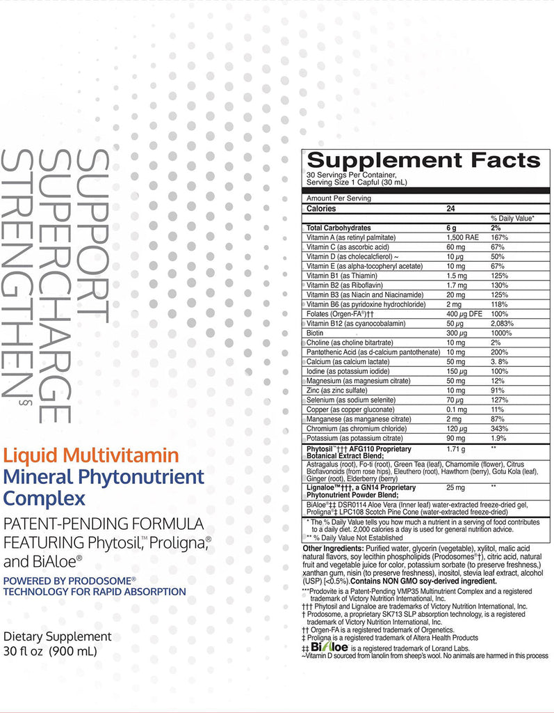 Prodovite® Daily Multivitamin Liquid Supplement 30 fl oz (900ml ...